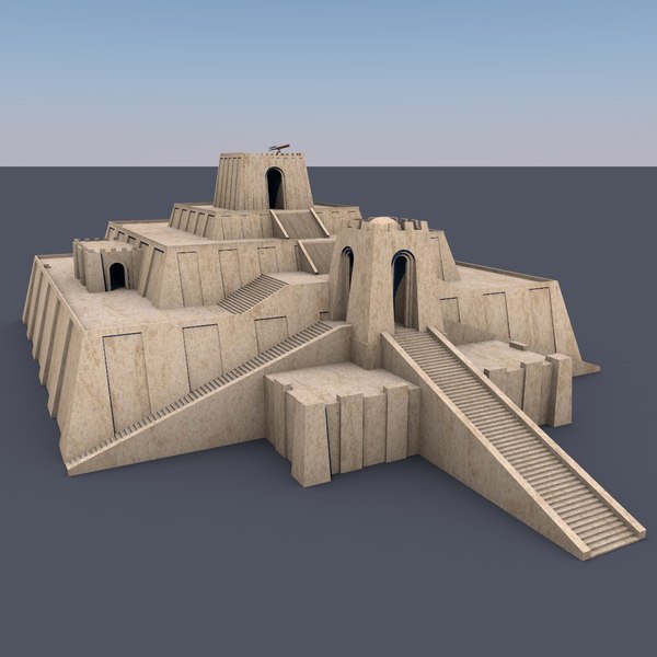 Ziggurat 3D-Modell - TurboSquid 1357279