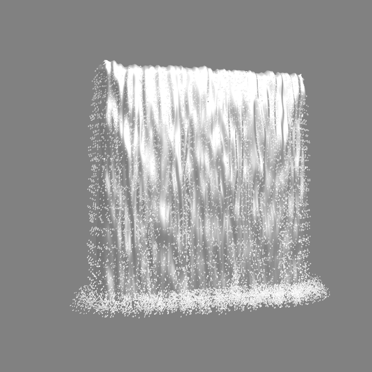 Medium sized waterfall 3D model - TurboSquid 1357273