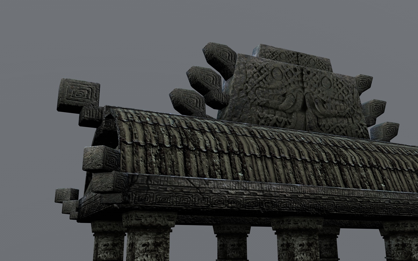 Aztec small temple 3D model - TurboSquid 1357381