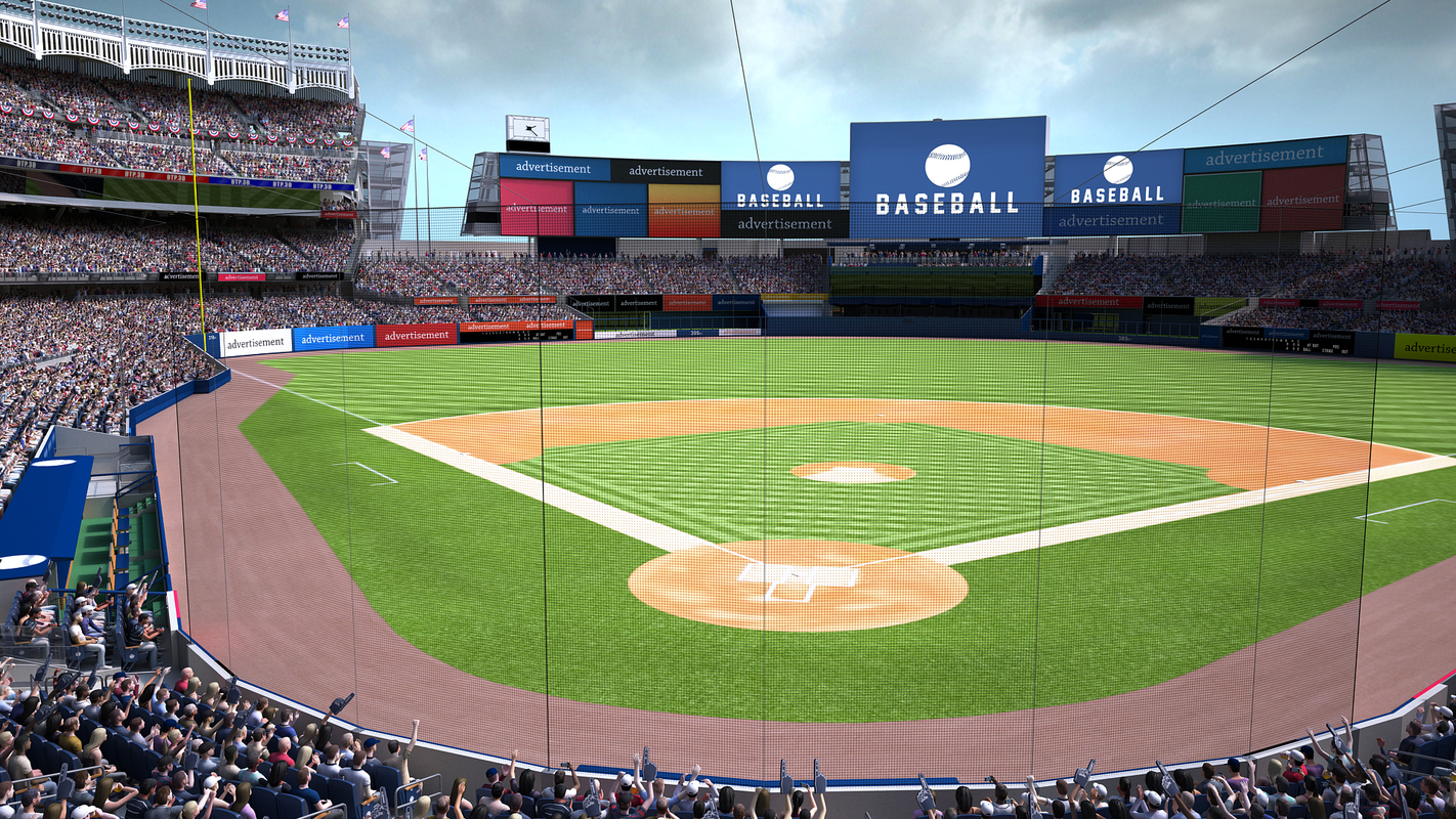 3d yankee stadium audience animations