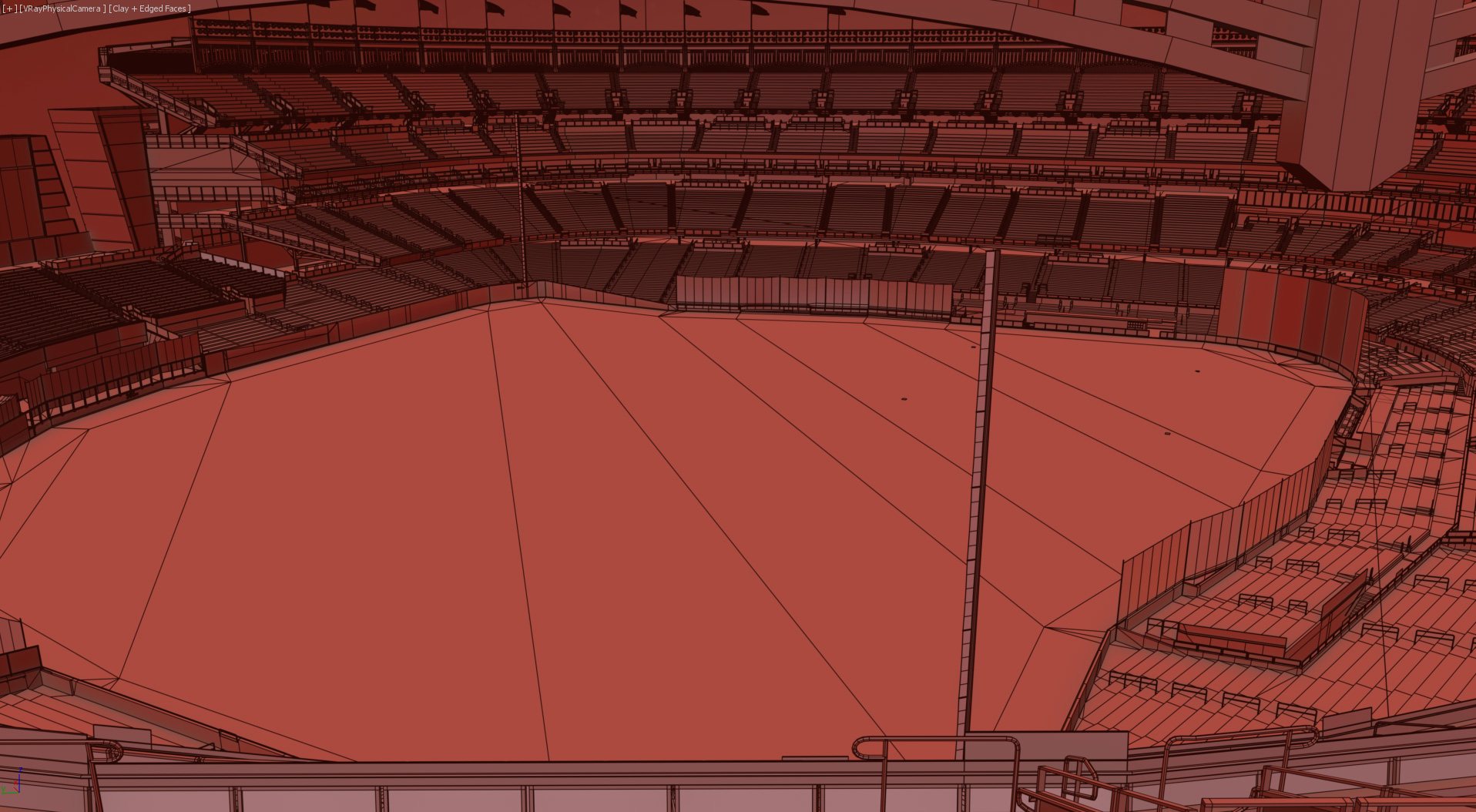 3d yankee stadium audience animations