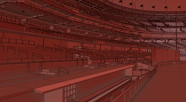 3d yankee stadium audience animations