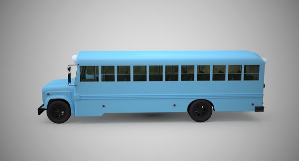 3d model gmc b-series bus
