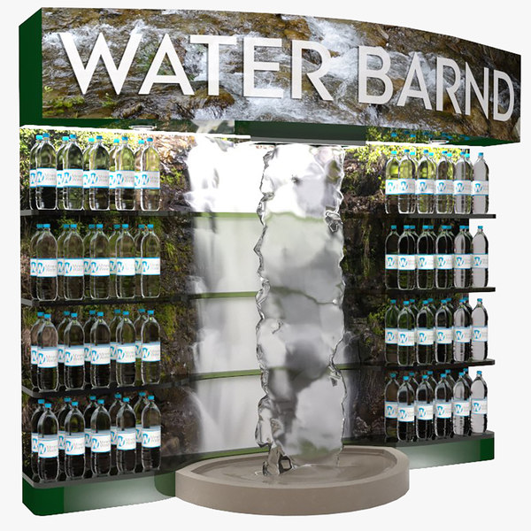 3D model water sale stand - TurboSquid 1357547