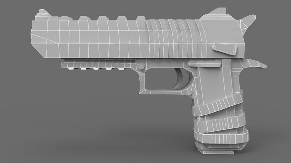 3D stylized gun model - TurboSquid 1357572
