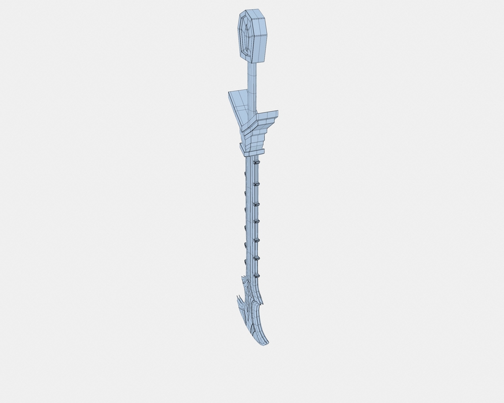 Megatron sword 3D model - TurboSquid 1357783