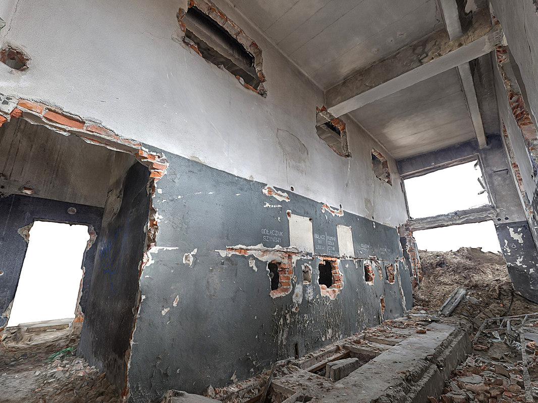 Demolished building war 3D - TurboSquid 1357926