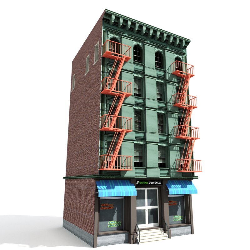 City building 3D model - TurboSquid 1357970