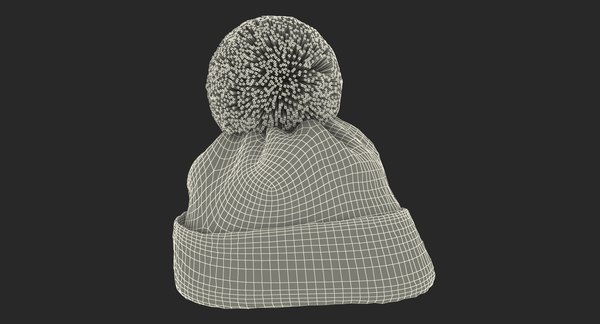 3D winter christmas hat model - TurboSquid 1358174
