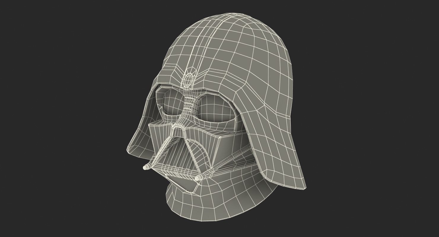 Darth vader helmet 3D model - TurboSquid 1358165