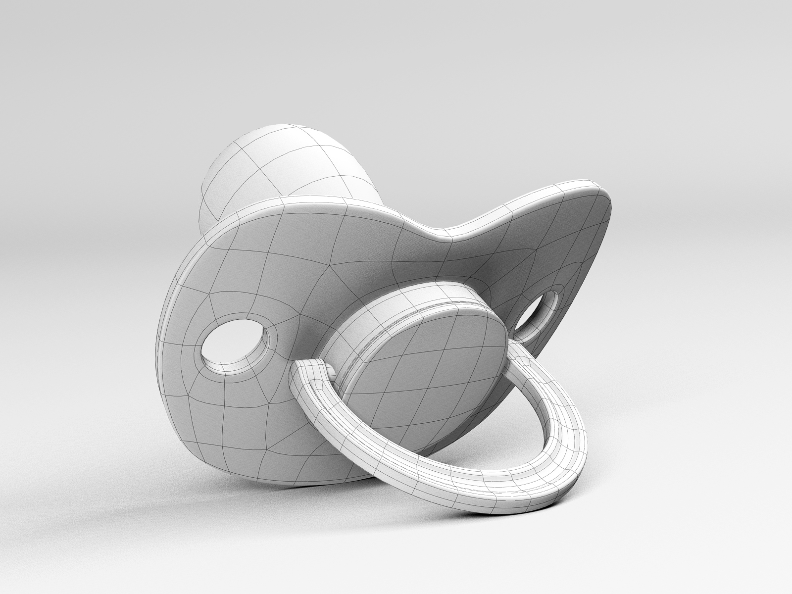 Realistic pacifier children 3D - TurboSquid 1358144