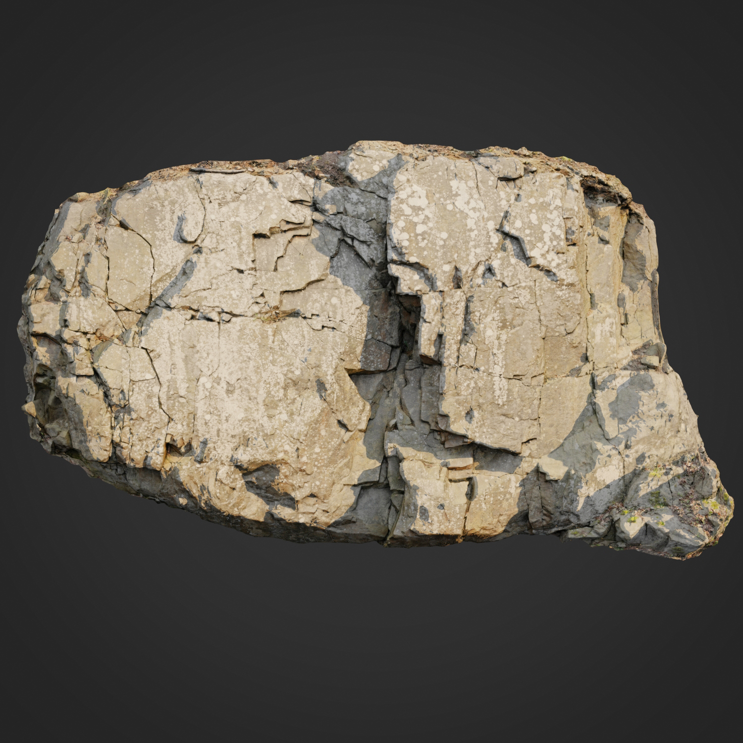 Cliff face pack b 3D model - TurboSquid 1358246