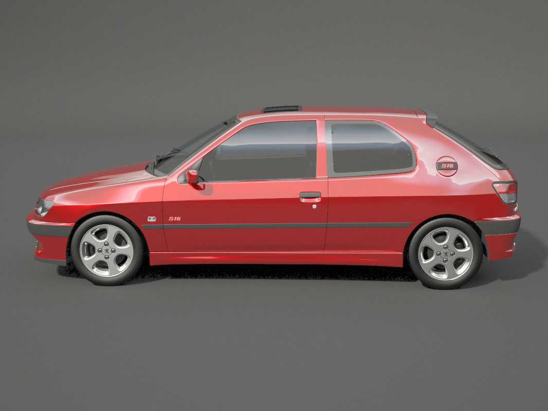 Peugeot 306 s16 3D model - TurboSquid 1331103