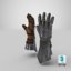 Medieval gauntlets model - TurboSquid 1351065