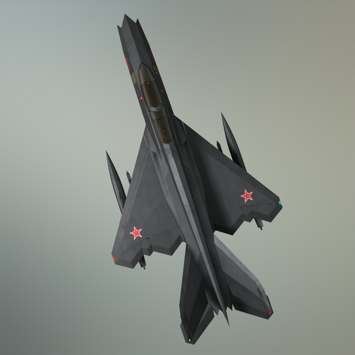 3D concept fighter mig-21z-m stealth - TurboSquid 1358446