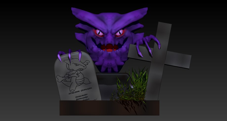 Haunter realistic pokemon 3D - TurboSquid 1358497