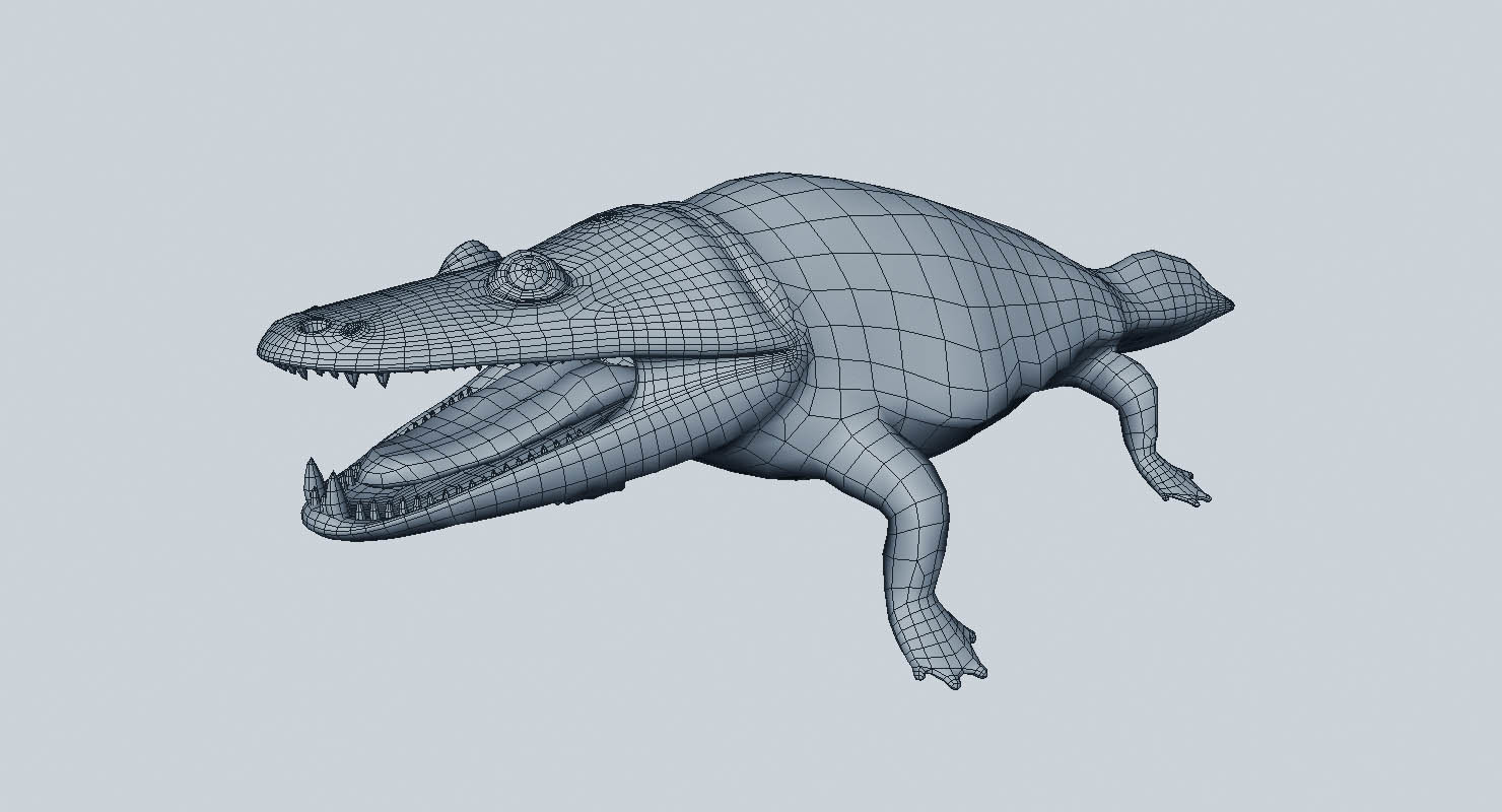 Mastodonsaurus 3D model - TurboSquid 1358723