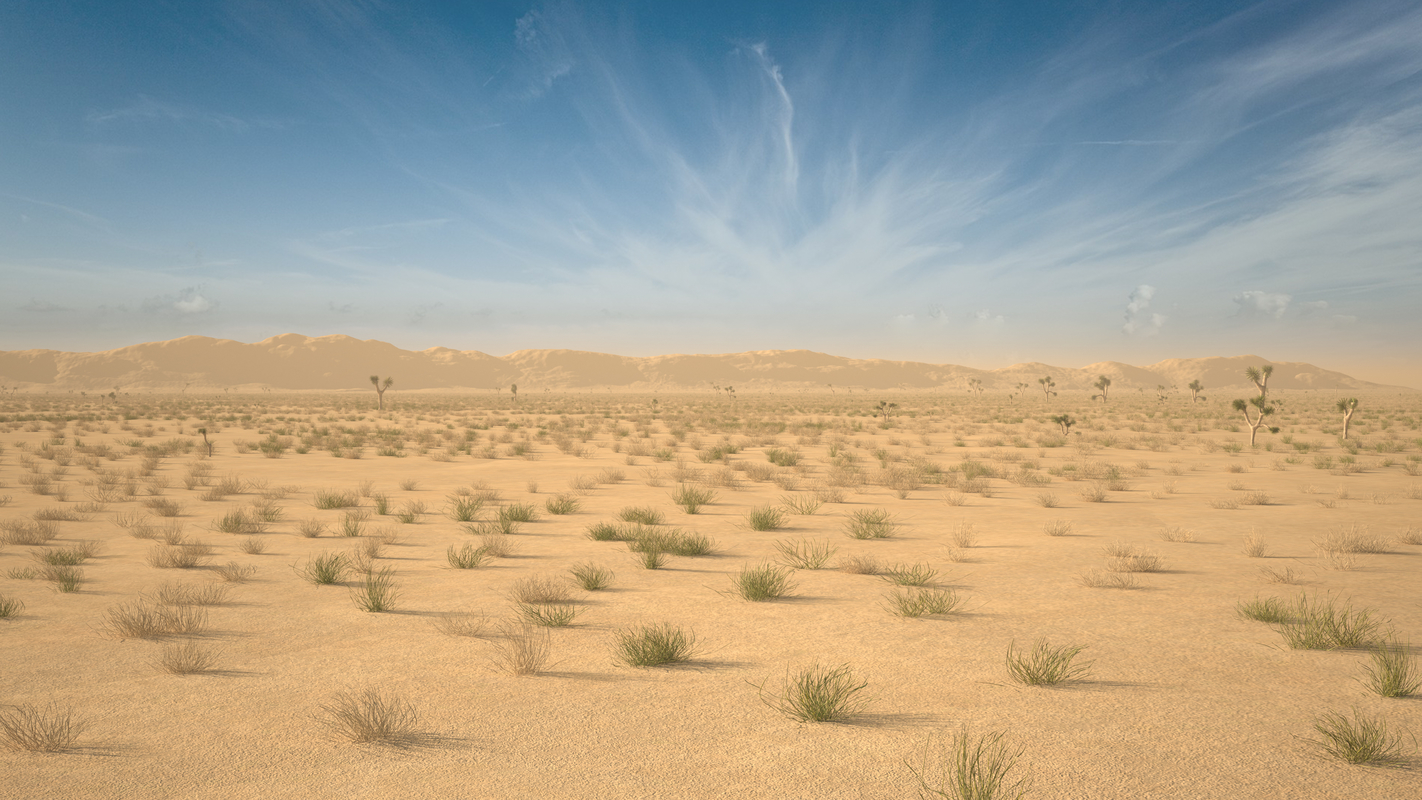 3D desert landscape model - TurboSquid 1358914