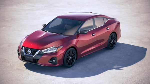 Nissan maxima 2019 3D model - TurboSquid 1359063