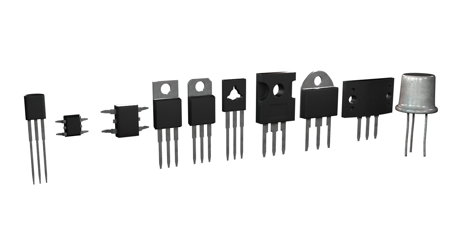 3D model transistors - TurboSquid 1359105
