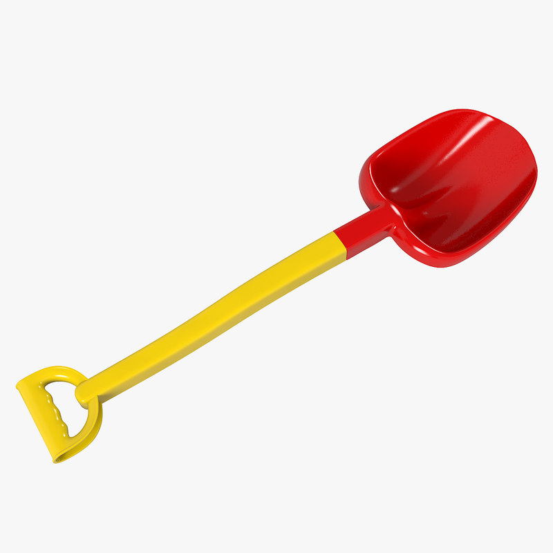 Toy spade 3D model - TurboSquid 1359147