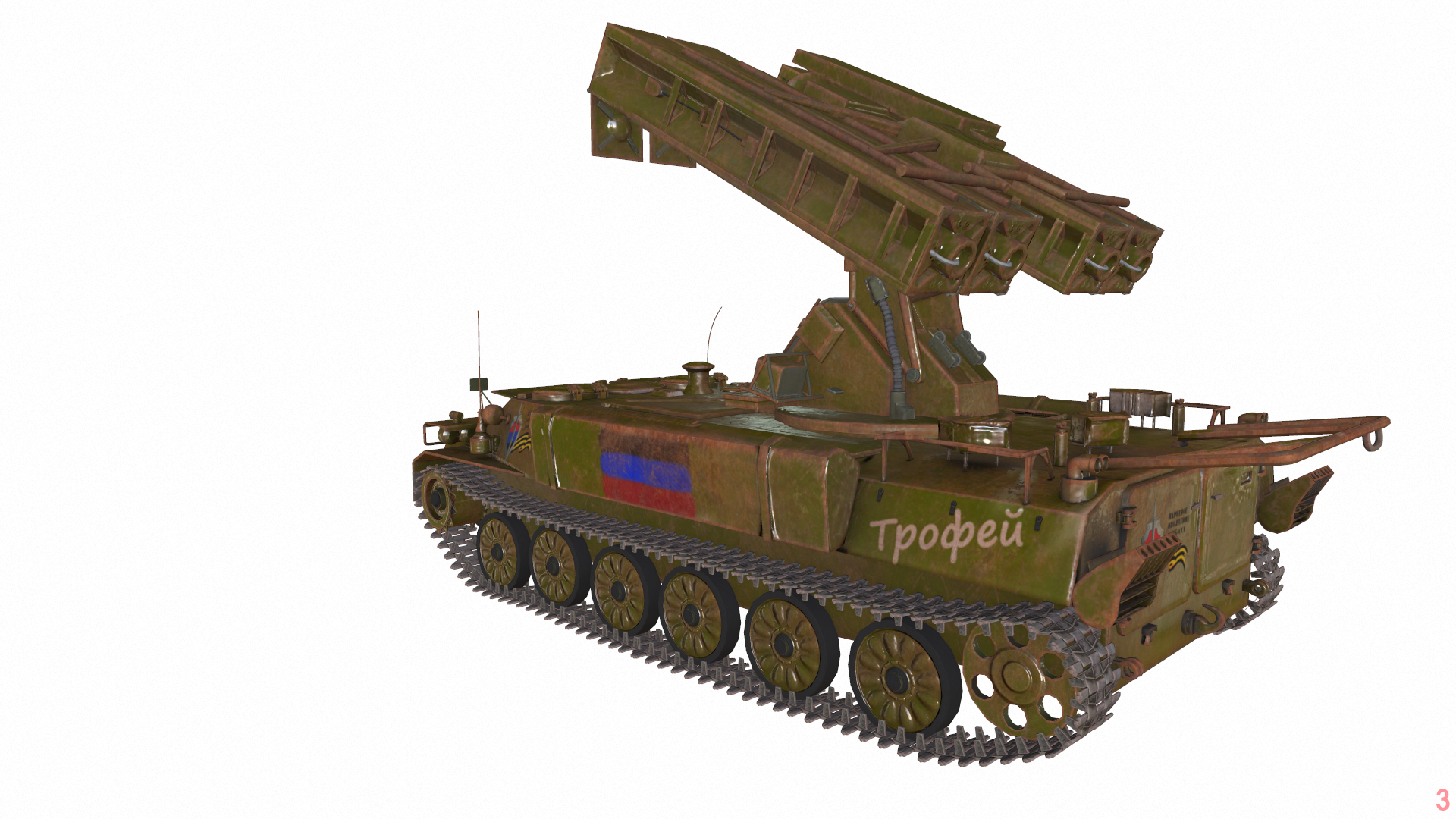 9K35 Strela-10（DNR）3D模型 - TurboSquid 1359433