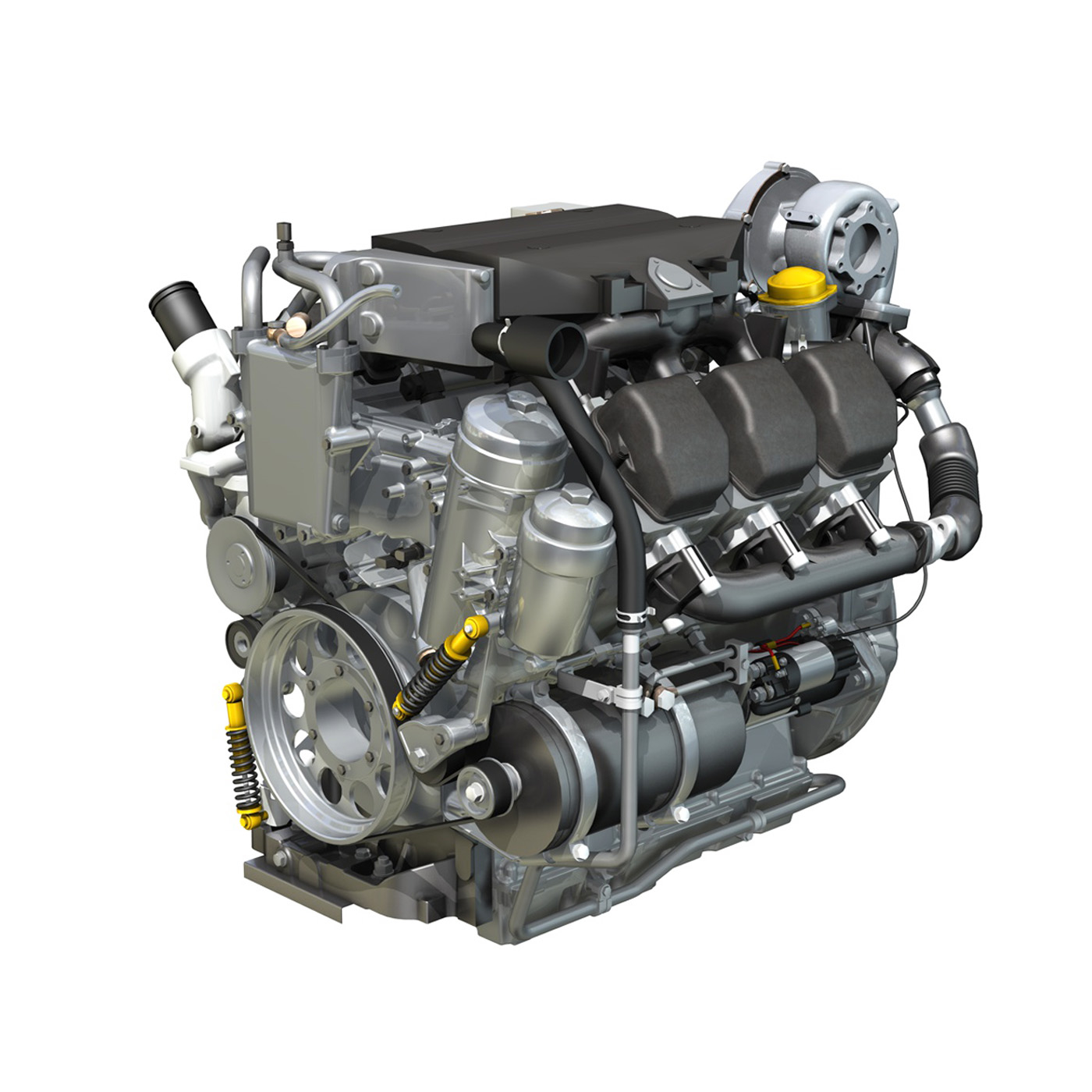 lwo engine diesel truck