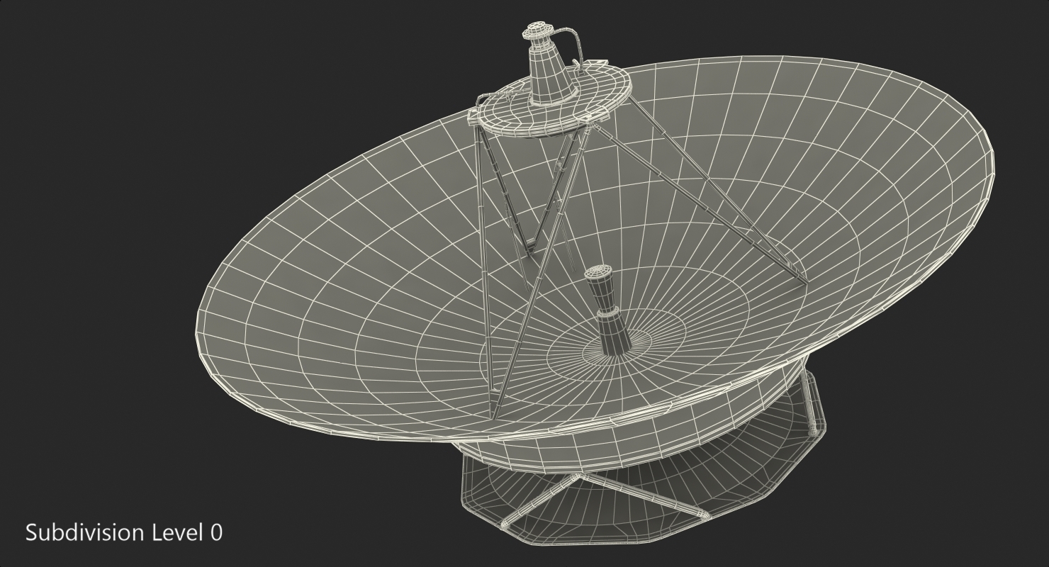 3D model parabolic antenna - TurboSquid 1359647
