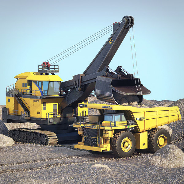 Excavator 3D Models for Download | TurboSquid