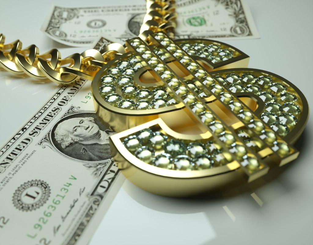 3D gold chain model - TurboSquid 1359637