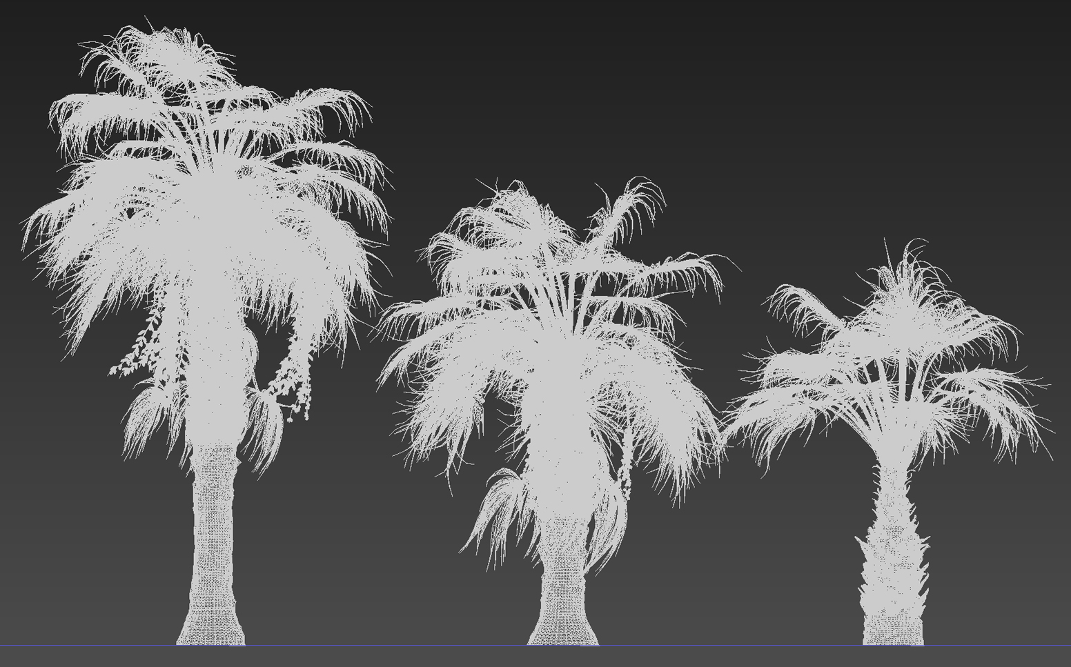 China palm pack tree 3D - TurboSquid 1359682
