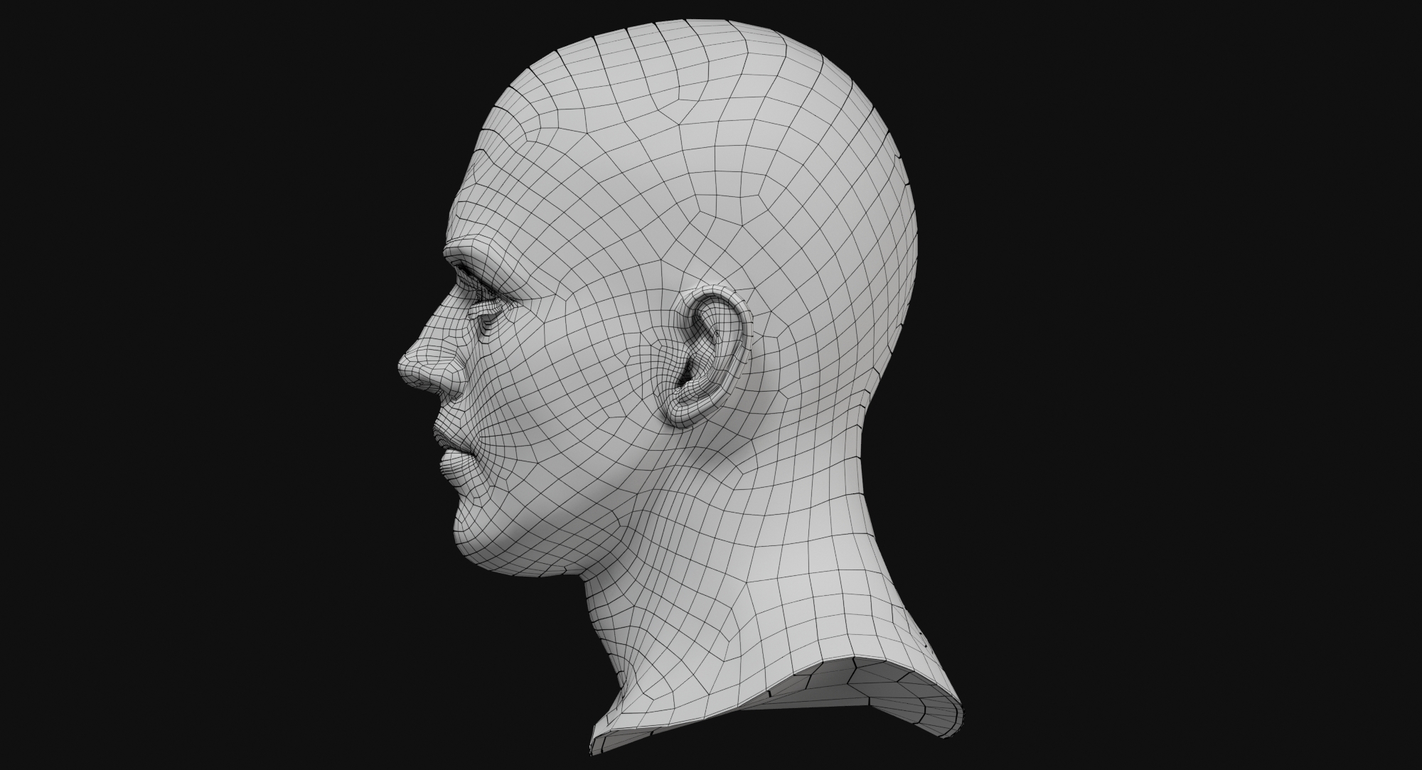 3D male head - TurboSquid 1359672