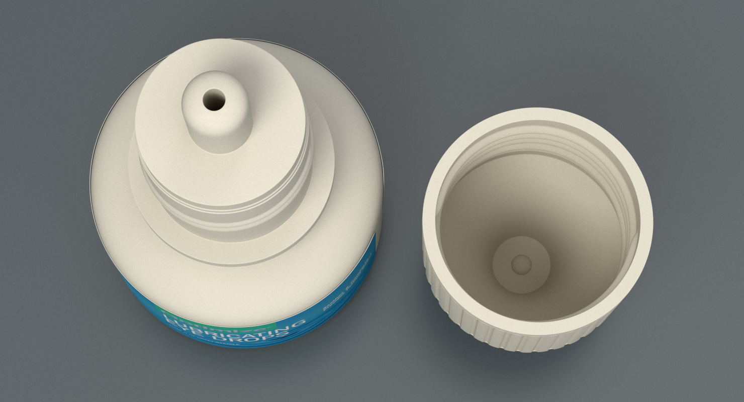 Eye drops bottle 3D model - TurboSquid 1359723