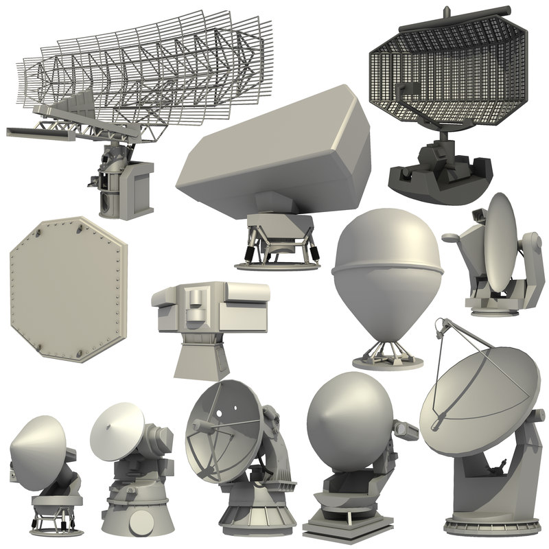 Naval sensor 3D model - TurboSquid 1359741