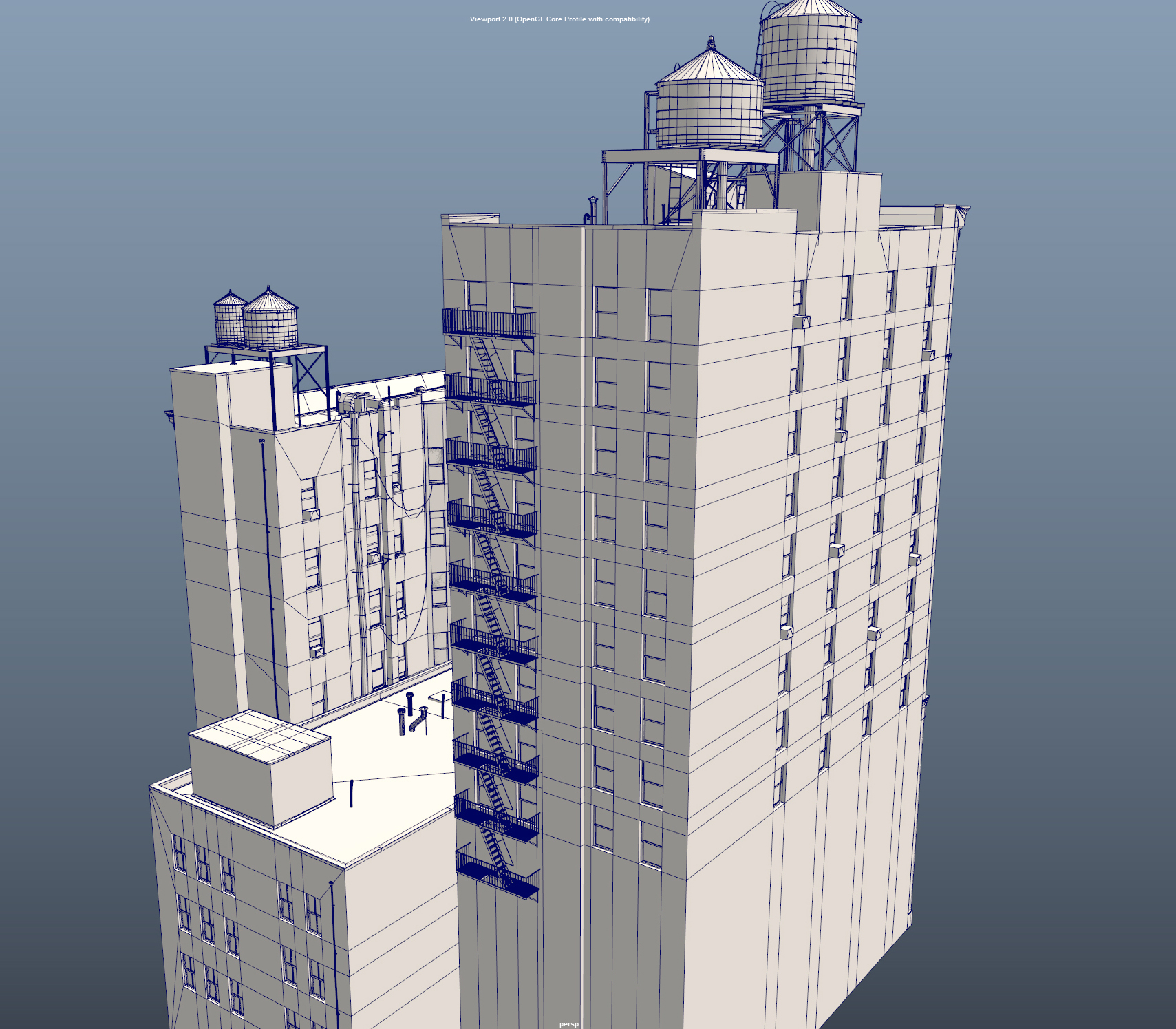 nyc buildings 3d model