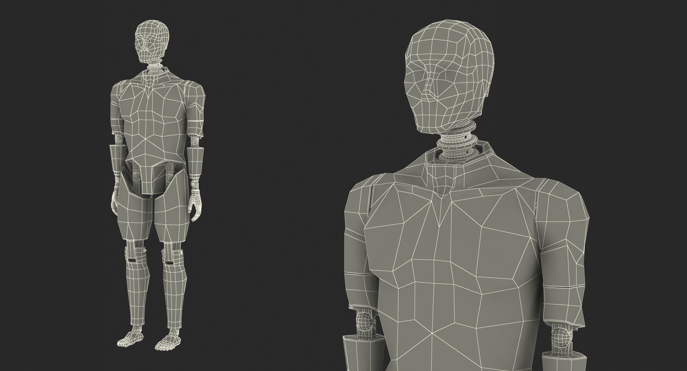 modelo 3d Crash Test Dummy Standing Pose - TurboSquid 1360048