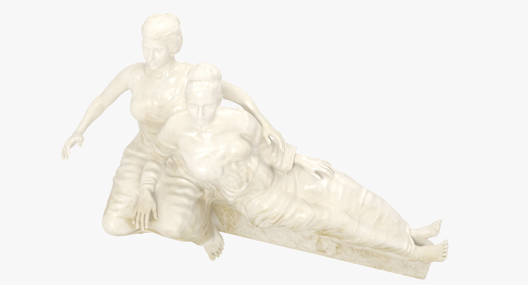 3d model statue women