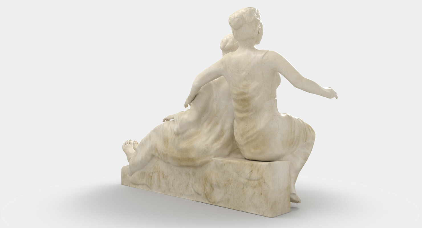 3d model statue women