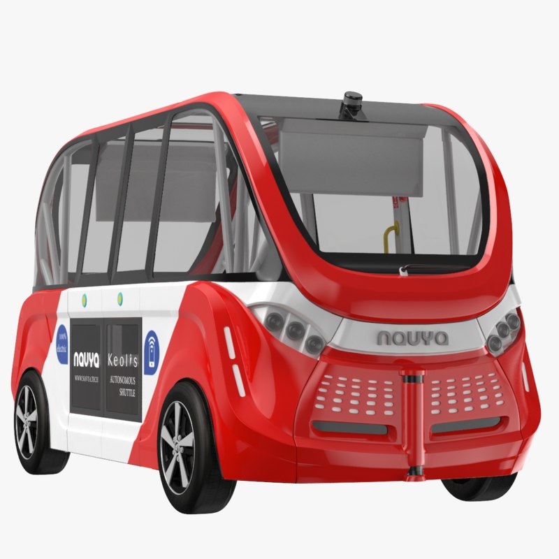 3D navya bus - TurboSquid 1262186