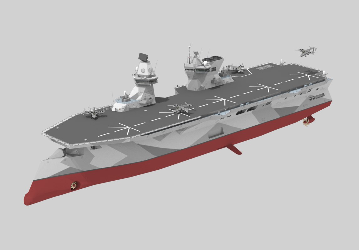 Amphibious assault sci-fi 3D model - TurboSquid 1359090