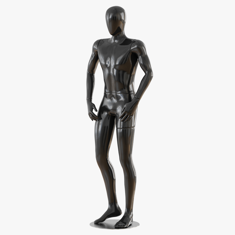 Faceless male mannequin 3D model - TurboSquid 1360105