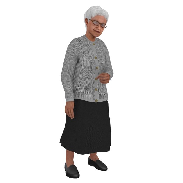 Elderly Woman 3D Models for Download | TurboSquid