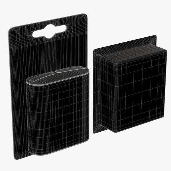 Battery package pack 3D model - TurboSquid 1360387