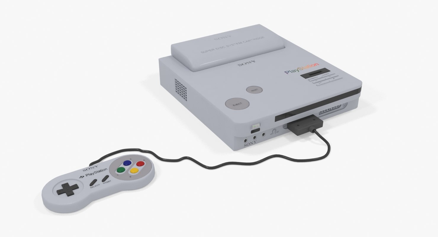 3D gaming consoles - TurboSquid 1360439