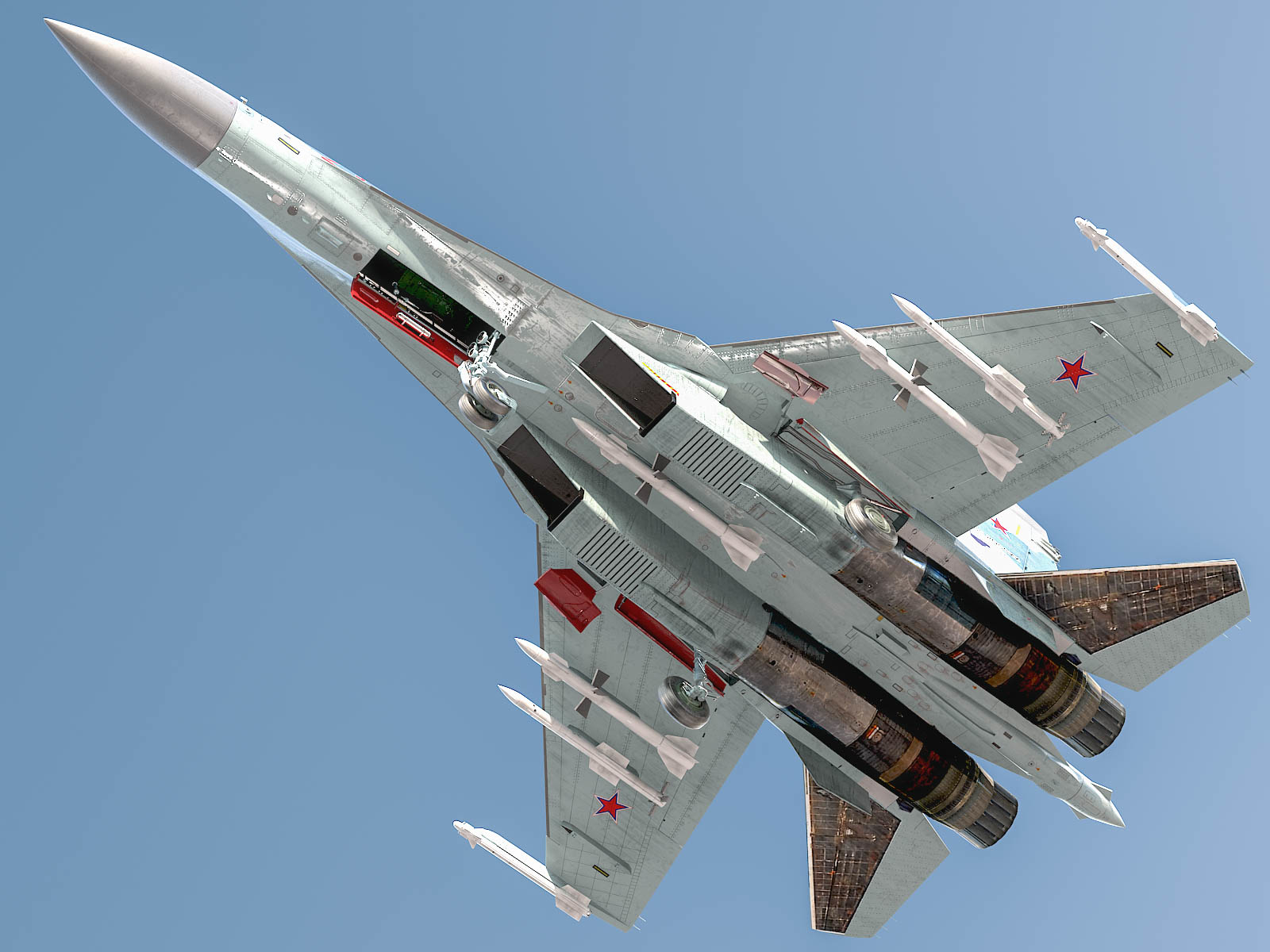 Sukhoi su-35 flanker-e 3D model - TurboSquid 1360507