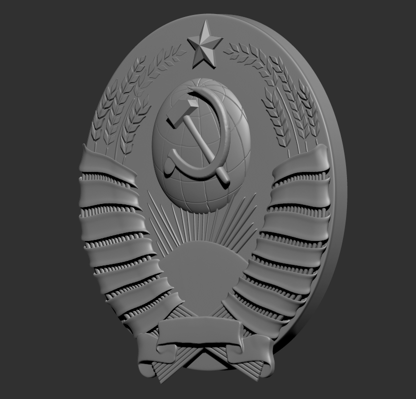 Ussr emblem 3D - TurboSquid 1360735
