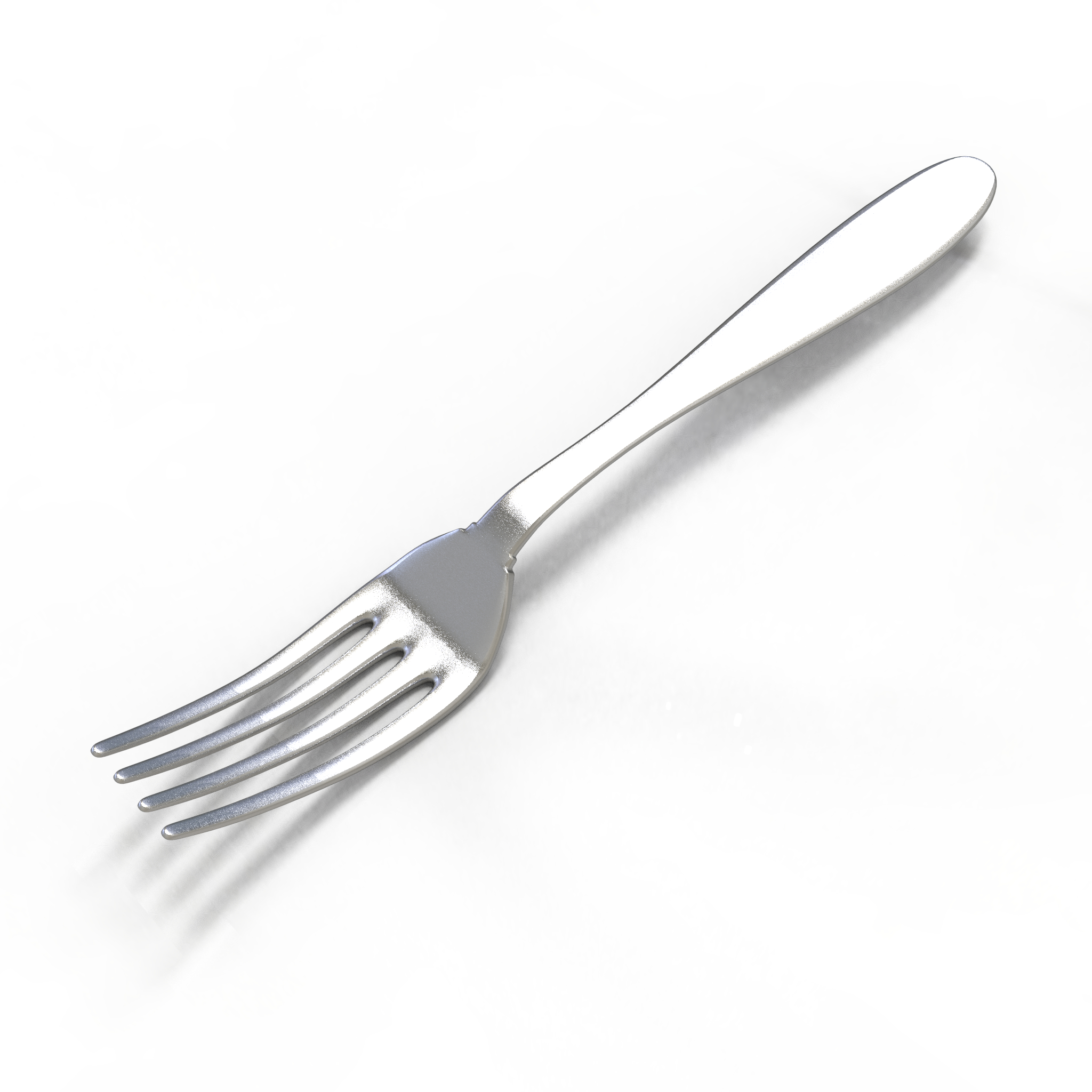 Modello 3D forchetta in metallo gratuito - TurboSquid 1360722