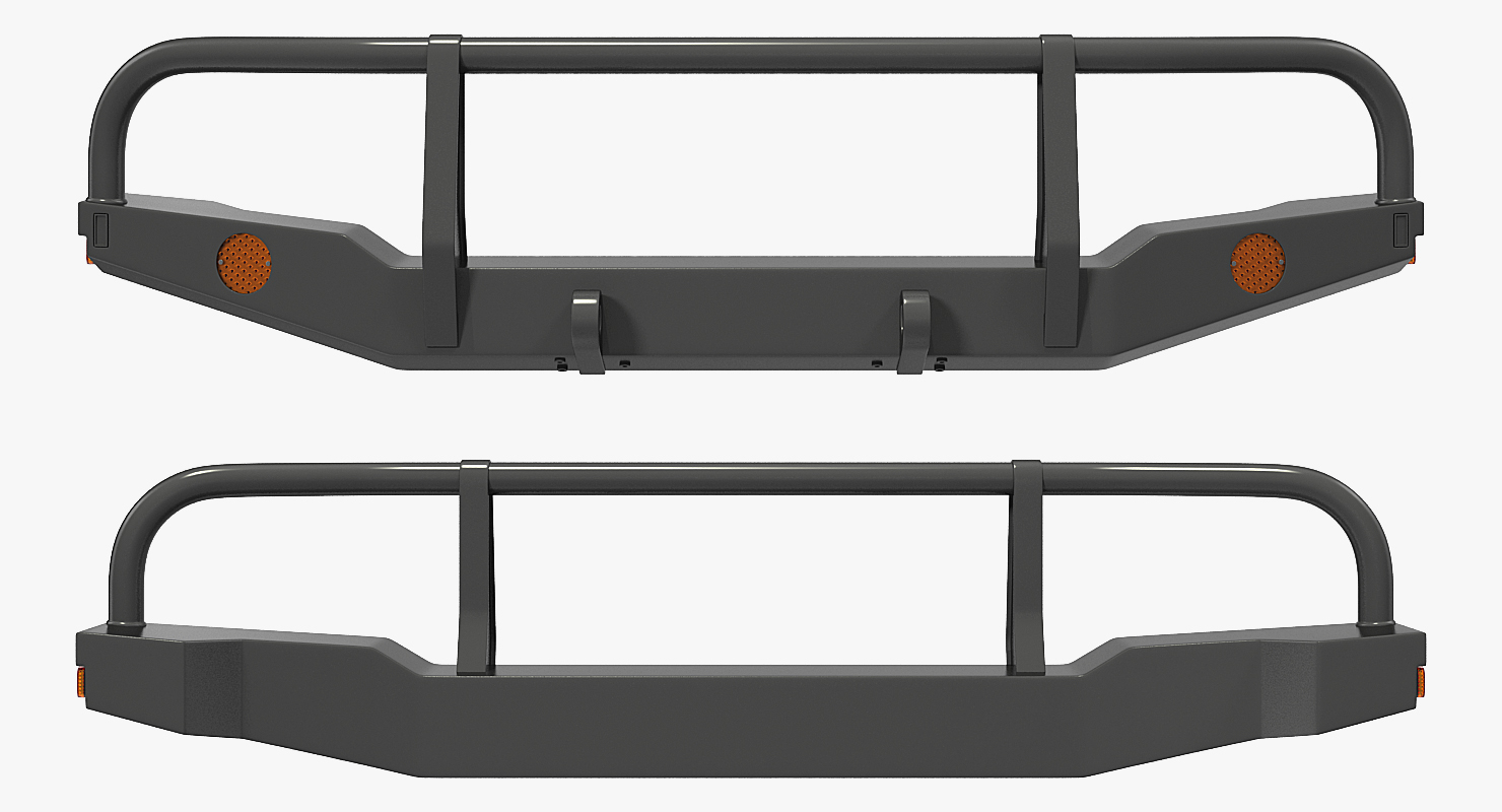 3D model bullbar push bumper - TurboSquid 1361744