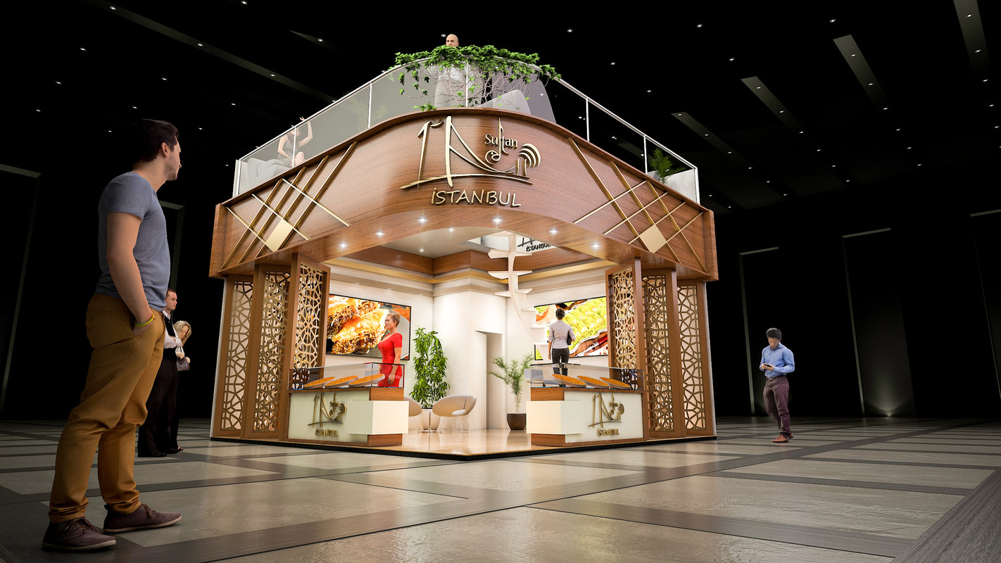 3D fair exhibition model - TurboSquid 1360918