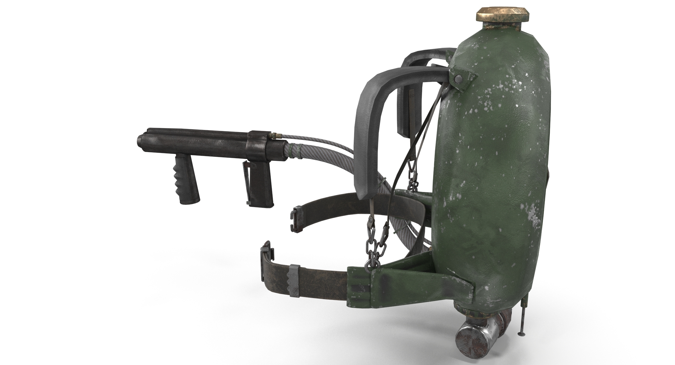 3D flamethrower lifebuoy - TurboSquid 1361070